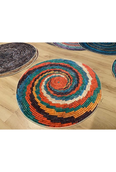 Bay Kilim Baykilim Jut Dijital Baskı Dekoratif Paspas