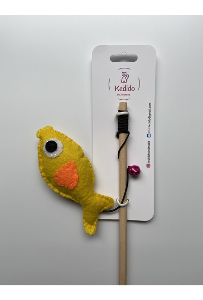 Kedido Orkinos Balığı Kedi Oltası-Sarı