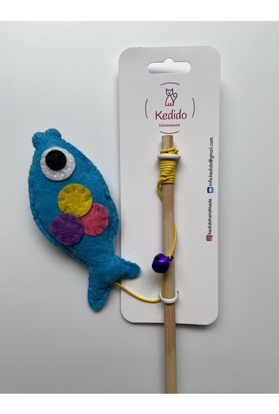 Kedido Orkinos Balığı Kedi Oltası-Mavi