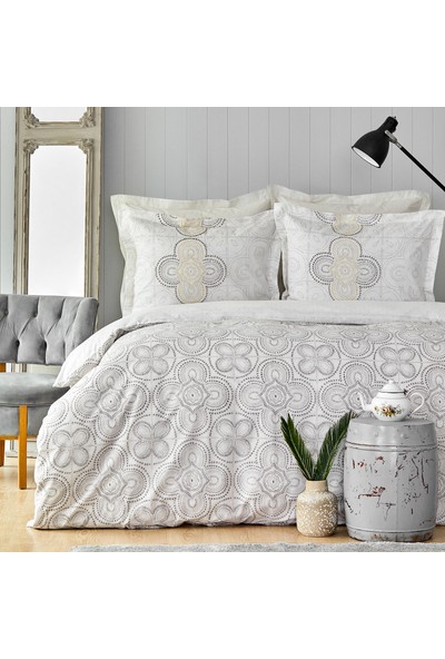 Karaca Home Anemos Gri Pamuk Tek Kişilik Pike Takımı