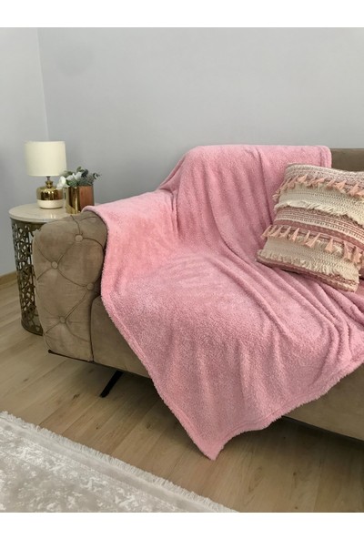 Rocher Maison Pembe 120 x 170 cm Wellsoft Tv Battaniyesi