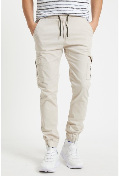 Serseri Jeans Slim Fit None Denim Yandan Cepli Bel Bağcıklı, Paçaları Lastikli Esnek Kumaş Erkek Kargo Pantolon Serseri Jeans Slim Fit None Denim Yandan Cepli Bel Bağcıklı, Paçaları Lastikli Esnek Kumaş Erkek Kargo Pantolon
