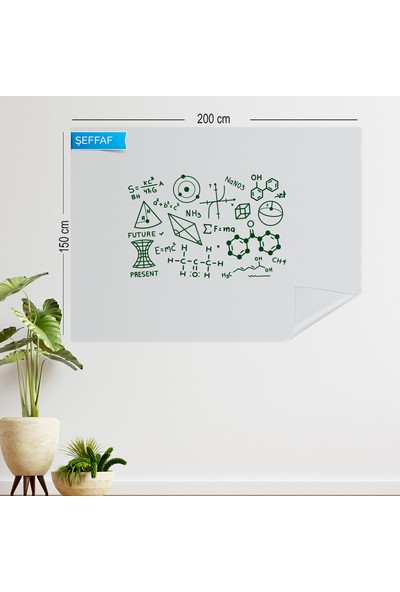 Evbuya 150 X 120 Cm Şeffaf Kağıt Tahta(1 Alana 1 Hediye) Evbuya 150 X 120 Cm Şeffaf Kağıt Tahta(1 Alana 1 Hediye)