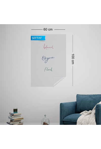 Evbuya 60 X 100 Cm Şeffaf Akıllı Kağıt (1 Alana 1 Hediye) Evbuya 60 X 100 Cm Şeffaf Akıllı Kağıt (1 Alana 1 Hediye)
