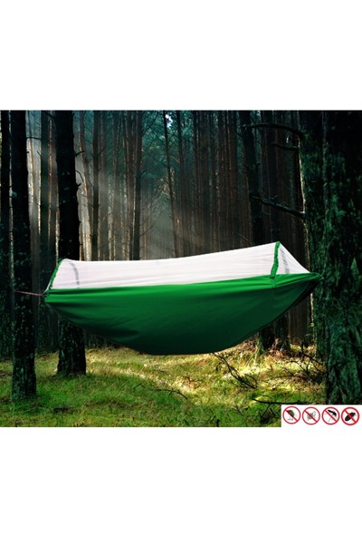 Ipek Hamak Otomatik Cibinlikli Kamp Hamak - Salıncak Hamak - Sineklikli Koruyuculu Hamak Ipek Hamak Otomatik Cibinlikli Kamp Hamak - Salıncak Hamak - Sineklikli Koruyuculu Hamak