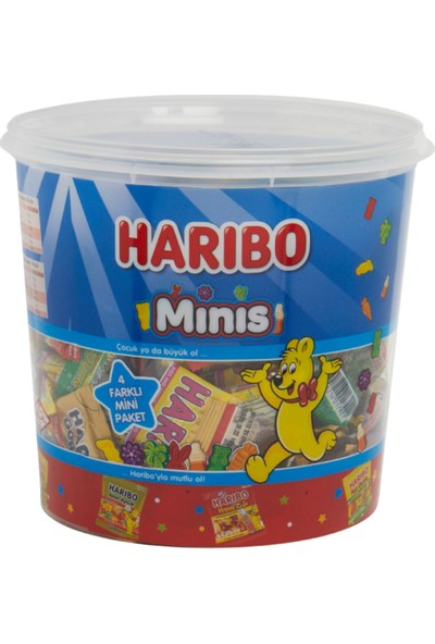Haribo Minis 10 G x 100 Adet Haribo Minis 10 G x 100 Adet