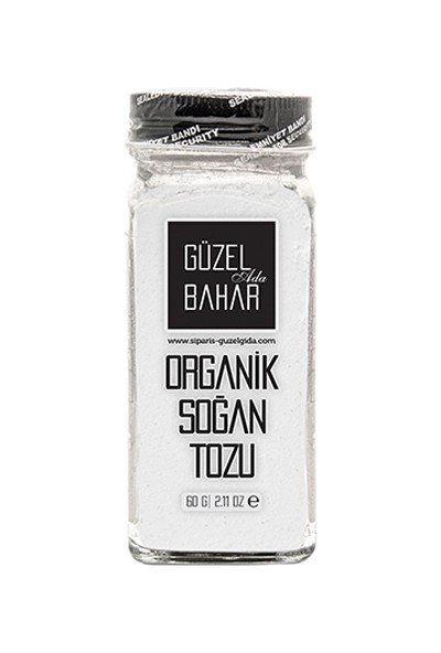 Güzel Ada Gıda Organik Soğan Tozu 65 gr Güzel Ada Gıda Organik Soğan Tozu 65 gr