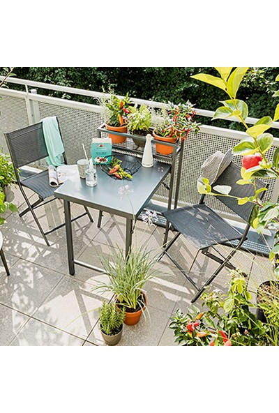 Loya Maja Balkon Masa ve Sandalye Seti