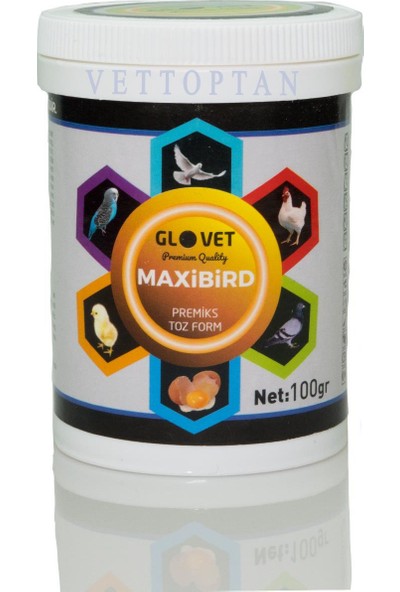 Cevadif Maxibird 100 gr Premiks Vitamin Mineral Güvercin Civciv Tavuk Hindi Ördek Süs Tavuğu Muhabbet Kuş