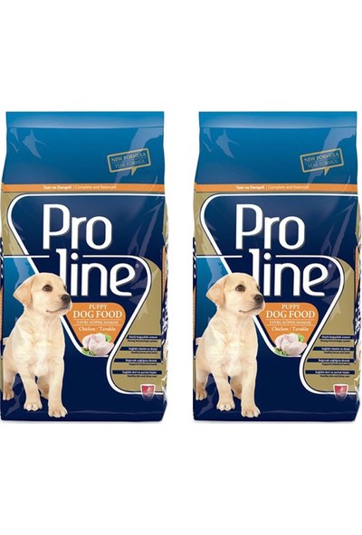 Pro Line Proline Puppy Tavuklu Tavuklu Yavru Köpek Maması 3 kg 2 Adet Pro Line Proline Puppy Tavuklu Tavuklu Yavru Köpek Maması 3 kg 2 Adet