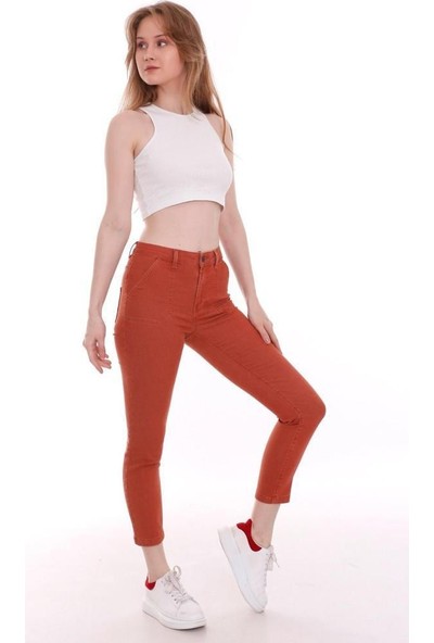 Bafer Moda Kadın Yüksek Bel Skinny Jean Bafer Moda Kadın Yüksek Bel Skinny Jean