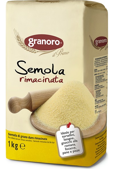 Granoro Semolina Durum Buğdayı Irmiği 1 kg Granoro Semolina Durum Buğdayı Irmiği 1 kg