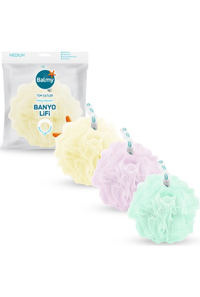 Balmy Naturel 3 lü Medium Banyo Lifi Balmy Naturel 3 lü Medium Banyo Lifi