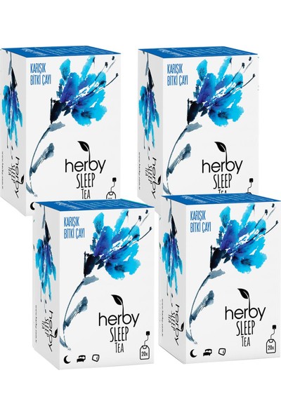 Herby Sleep Tea - Uyku Çayı 4'lü Paket Herby Sleep Tea - Uyku Çayı 4'lü Paket