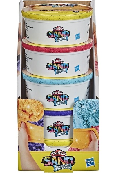 Play-Doh Simli Esnek Kum Tekli Hamur F0102