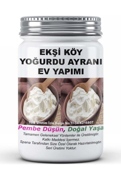 Spana Ekşi Köy Yoğurdu Ayranı Ev Yapımı Katkısız 500 ml Spana Ekşi Köy Yoğurdu Ayranı Ev Yapımı Katkısız 500 ml