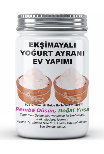 Spana Ekşimayalı Yoğurt Ayranı Ev Yapımı Katkısız 500 ml