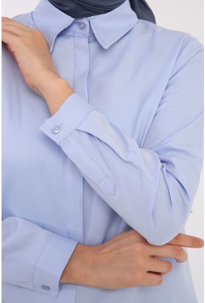 ALLDAY Gizli Patlı Gömlek Tunik