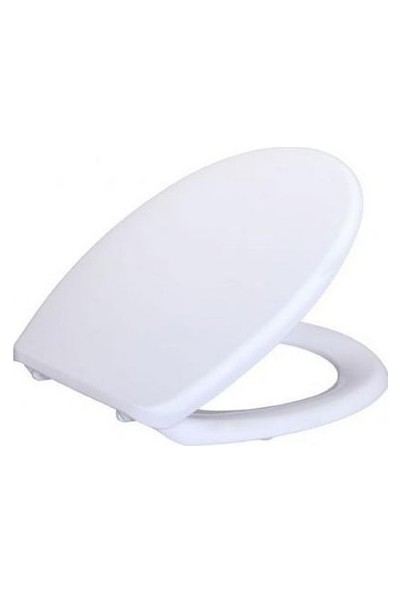 Özbest Plastik Klozet Kapağı Ayarlanabilir Vidalı 45 x 37 cm Özbest Plastik Klozet Kapağı Ayarlanabilir Vidalı 45 x 37 cm