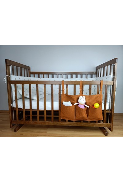Handmade Bebek Beşik Yanı Organizer, Beşik Yanı Düzenleyici Handmade Bebek Beşik Yanı Organizer, Beşik Yanı Düzenleyici