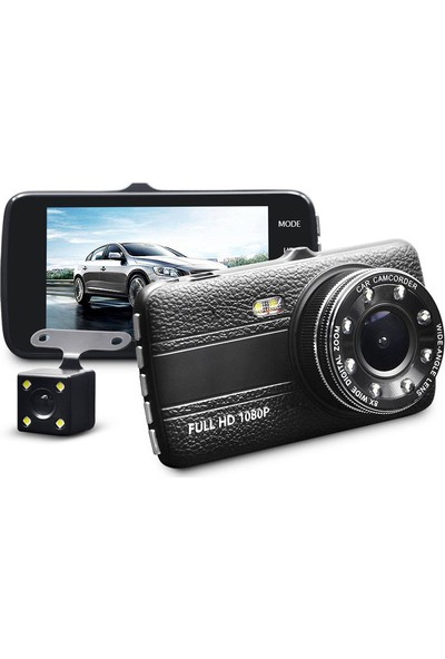 Novatek NT88D+64GB Hafıza Kartı 8 LED Aydınlatmalaı Full Hd 1080P Gece Görüşlü Araç Kamerası Novatek NT88D+64GB Hafıza Kartı 8 LED Aydınlatmalaı Full Hd 1080P Gece Görüşlü Araç Kamerası