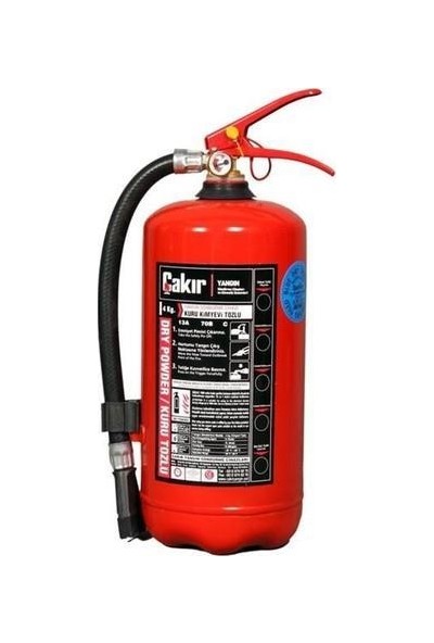 Yangın Tüpü 4 kg Abc Tozlu