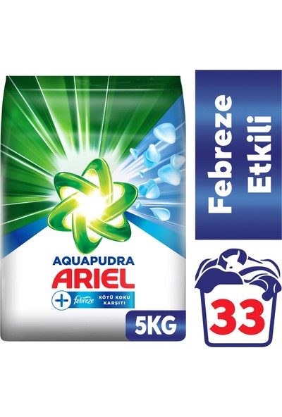 Ariel Plus 5 kg Toz Çamaşır Deterjanı Febreze Etkili Ariel Plus 5 kg Toz Çamaşır Deterjanı Febreze Etkili