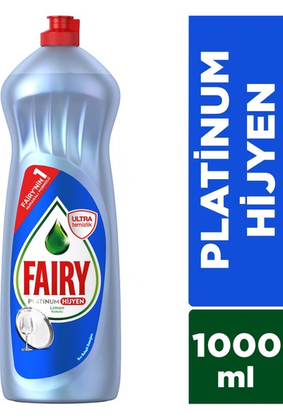 Fairy Platinum Hijyen 1000 ml Sıvı Bulaşık Deterjan Fairy Platinum Hijyen 1000 ml Sıvı Bulaşık Deterjan