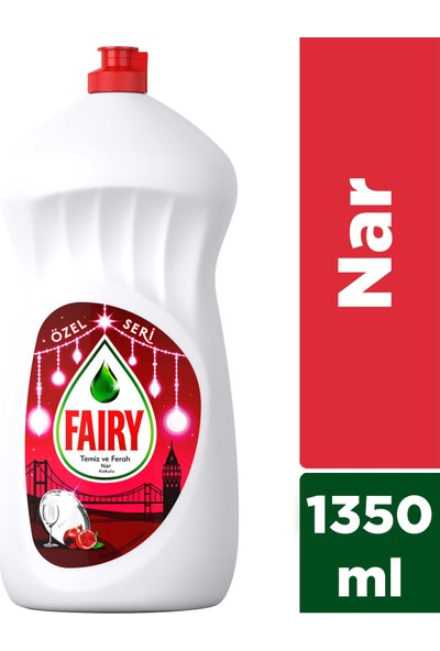 Fairy Sıvı Bulaşık Deterjanı Nar 1350 ml Fairy Sıvı Bulaşık Deterjanı Nar 1350 ml