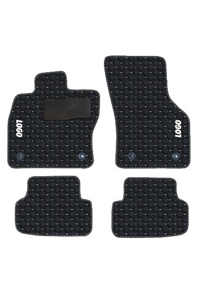 Tarz Mercedes Cls W218 2011-2017 Deri Paspas Seti - Siyah Deri Beyaz Dikişli Tarz Mercedes Cls W218 2011-2017 Deri Paspas Seti - Siyah Deri Beyaz Dikişli