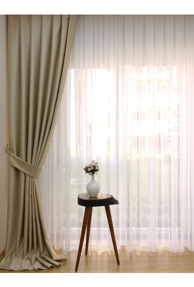 Laris Krem Rengi Blackout Perde
