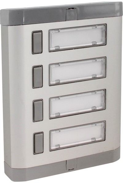 ÇETSAN Dörtlü Zil Butonu Dekoratif ÇETSAN Dörtlü Zil Butonu Dekoratif