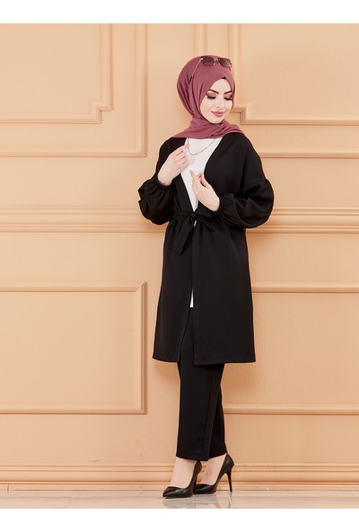 Ceket&pantolon Ikili Takım - Siyah - Tofisa