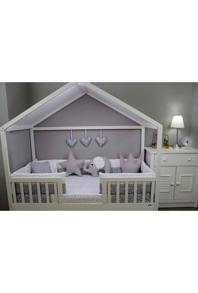 Taffy Baby Montessori Uyku Seti Og Star Gri Taffy Baby Montessori Uyku Seti Og Star Gri