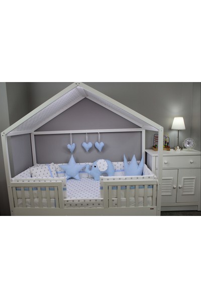 Taffy Baby Montessori Uyku Seti Og Lova Mavi Taffy Baby Montessori Uyku Seti Og Lova Mavi