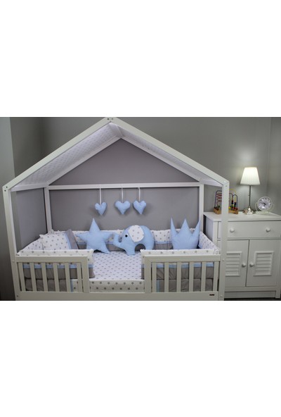 Taffy Baby Montessori Uyku Seti Og Planet Mavi Taffy Baby Montessori Uyku Seti Og Planet Mavi