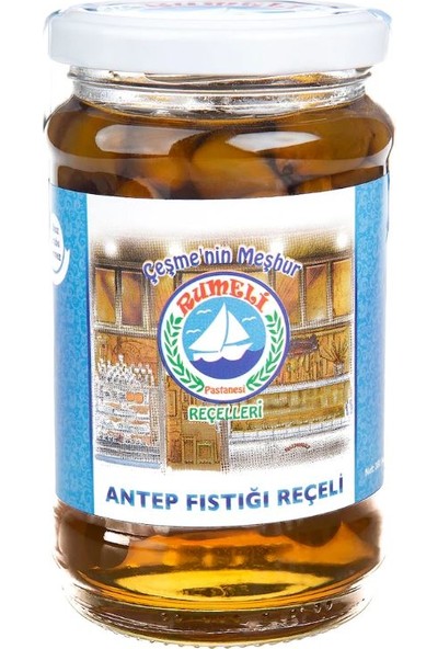 Rumeli Pastanesi Antep Fıstığı Reçeli 380 G Rumeli Pastanesi Antep Fıstığı Reçeli 380 G