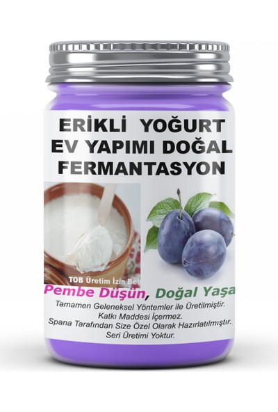 Spana Erikli Yoğurt Doğal Fermantasyon Ev Yapımı Katkısız 420 gr Spana Erikli Yoğurt Doğal Fermantasyon Ev Yapımı Katkısız 420 gr