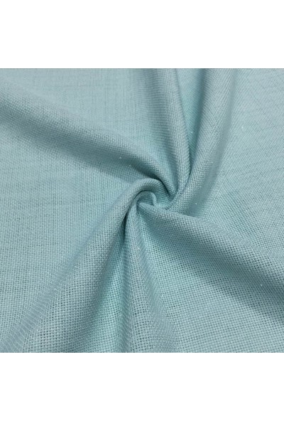 Etuval Linen Kumaş Mavi Tonlar - Simli, Nil Etuval Linen Kumaş Mavi Tonlar - Simli, Nil