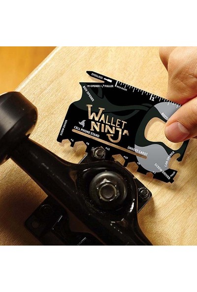 Tam İthalat Acil Durum Kiti Ninja Wallet Tam İthalat Acil Durum Kiti Ninja Wallet