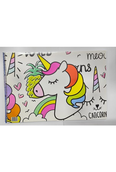 Asel Unicorn Resim Defteri 25 x 35 cm 15 Yaprak Asel Unicorn Resim Defteri 25 x 35 cm 15 Yaprak