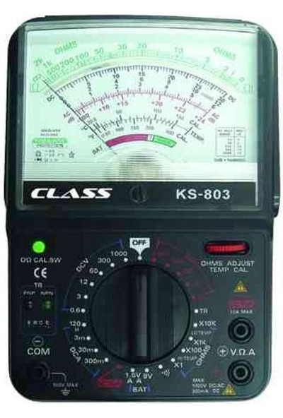 Class KS-803C Analog Multimetre Class KS-803C Analog Multimetre