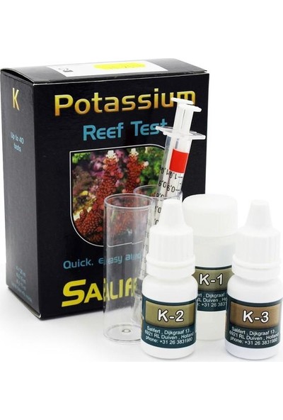 Salifert Potassium Test Salifert Potassium Test