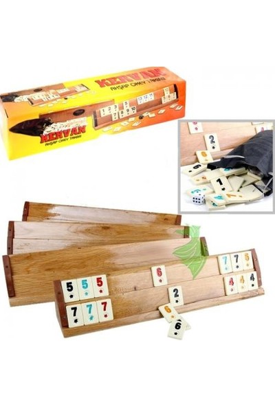 Avda Ağaç-Ahşap Okey Takımı Büyük Boy Avda Ağaç-Ahşap Okey Takımı Büyük Boy