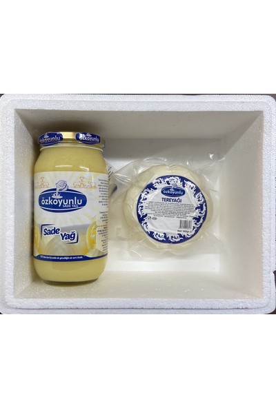 Özkoyunlu Yemeklik Baklavalık Sade Yağ ve Tereyağı 1,4 kg Özkoyunlu Yemeklik Baklavalık Sade Yağ ve Tereyağı 1,4 kg