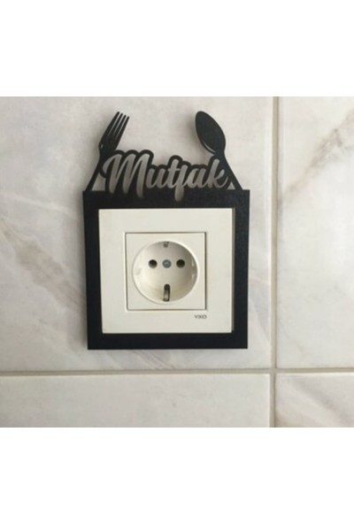 Güçlü Ahşap Dekoratif Priz Kenarı Süsü Güçlü Ahşap Dekoratif Priz Kenarı Süsü