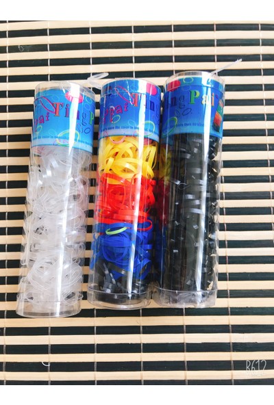 Yeşim Aksesuar Rengarek Saç Örgü Lastiği, Kutuda Ince Lastik Toka(3 Kutu) Yeşim Aksesuar Rengarek Saç Örgü Lastiği, Kutuda Ince Lastik Toka(3 Kutu)