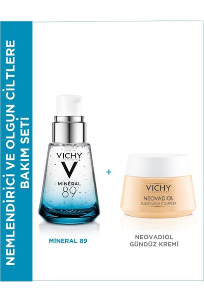 Vichy Neovadiol Kuru Cilt Kırışık Karşıtı Bakım Kremi 50ML + Vichy Hyalüronik Asit Termal Su 30 ml Vichy Neovadiol Kuru Cilt Kırışık Karşıtı Bakım Kremi 50ML + Vichy Hyalüronik Asit Termal Su 30 ml
