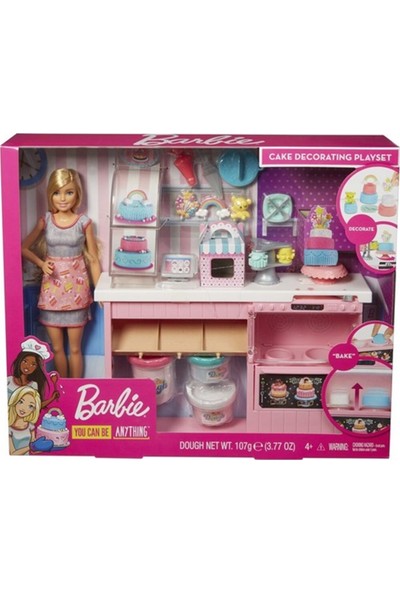 Barbie Barbie'nin Pasta Dükkanı Oyun Seti