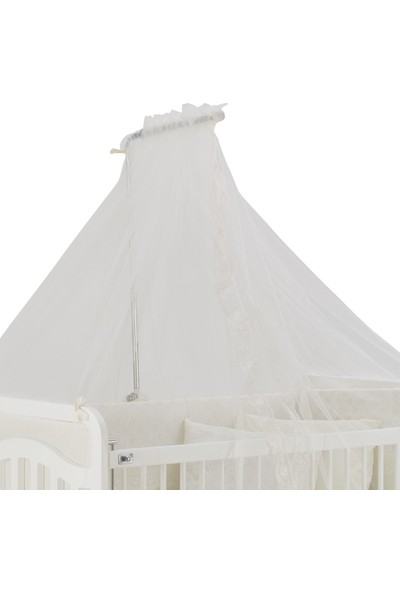 Homeasy Beşik Için Bebek Cibinlik Tülü ve Cibinlik Askısı Aparatı